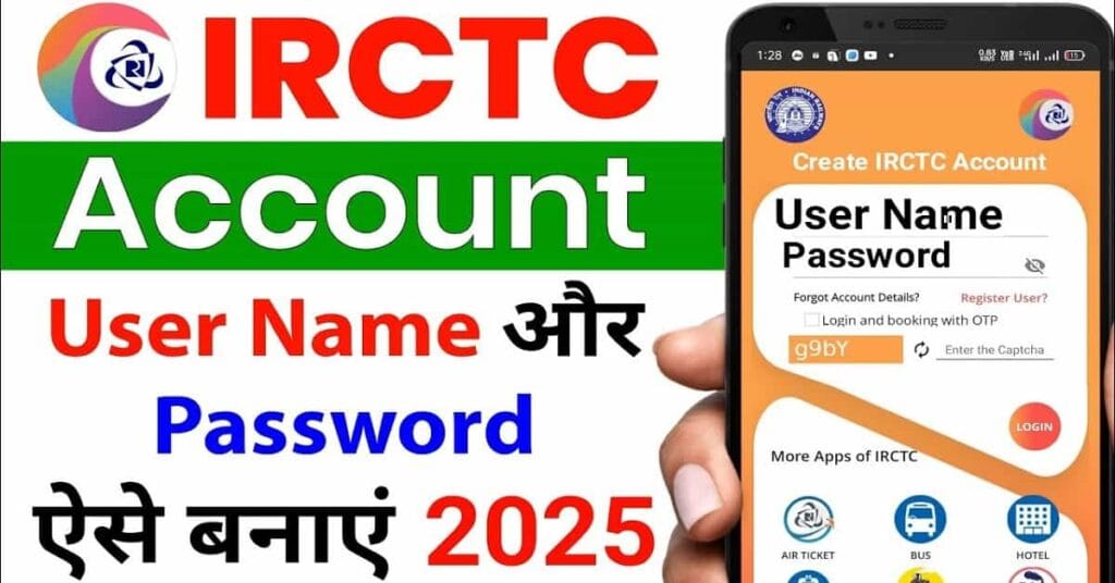 IRCTC User ID Kaise Banaye 2025: घर बैठे बनाएं अपना IRCTC अकाउंट, जानें ...